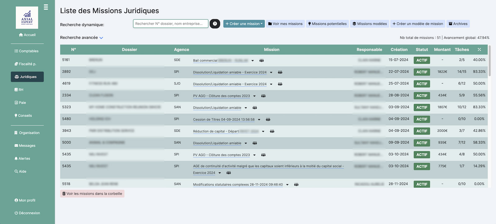 PASS-XP - Solution de gestion pour cabinets d'expertise comptable